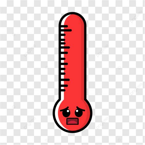 Hot Summer Thermometer Temperature Vector Thermometer Temperature