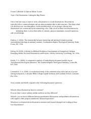 DB Forum Module Docx Forum Module Options Menu Forum Topic The Dissertation