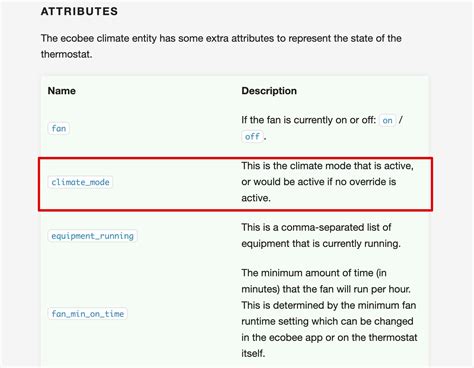 Climatemode Attribute Aka Comfort Setting Not Updating · Issue