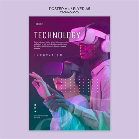 Premium Psd Virtual Reality Glasses Banner Template