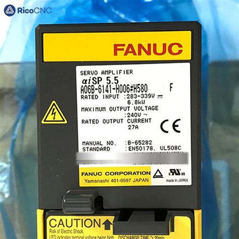 A06B 6141 H006 H580 FANUC AC Servo Dirve Servo Amplifier Module