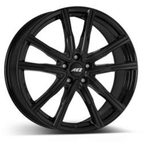 Jante Alu Aez Aez Montreal Noir Brillant 8x20 5x108 Et44 Norauto
