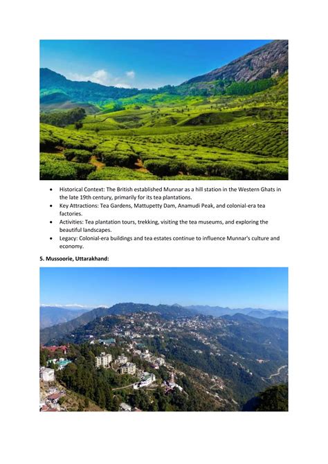 10 Hill Stations In India That Britishers Set Updocx