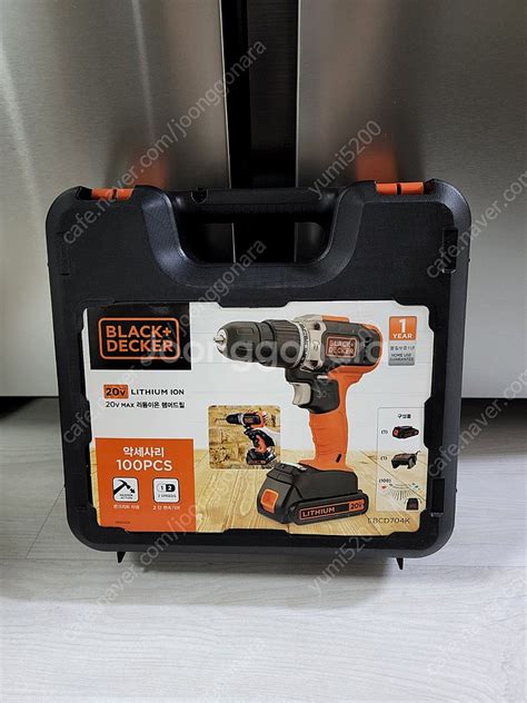 블랙앤데커 20v 햄머드릴 전동드릴 Ebcd704k 드릴전동공구 중고나라