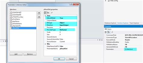 Dot Net Dataset Retrieving From Sys Refcursor Oracle Package