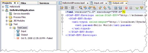 Creating A Bpel Module Project Oracle Java Caps Bpel Designer And