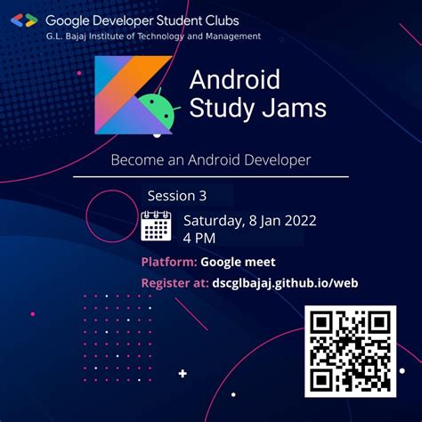 See Android Study Jams Session 3 At Google Developer Student Clubs G L