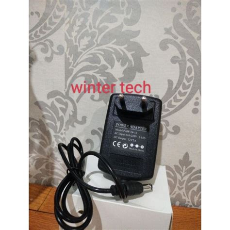 Jual Adaptor Untuk Mesin Absensi Fingerprint X105 12volt Shopee Indonesia