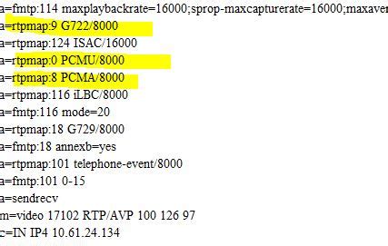 Cisco Unified Call Manager Audio Codec Preference Lists And Some SIP Cisco Community