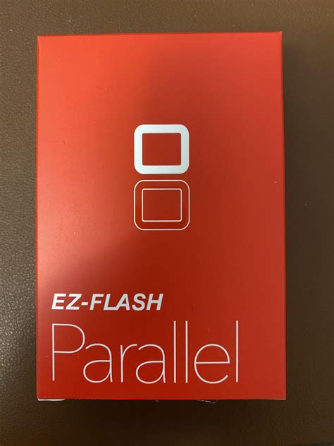 Ez Flash Parallel Received New Ds 3ds Flashcart From Ez Flash R Flashcarts