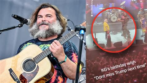 Jack Black Cancels Tenacious D Tour After On Stage Trump Comment