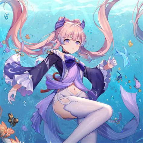 珊瑚宮心海（coral Palace Heart Sea）可爱头像图片，一起看看吧 Bobopic