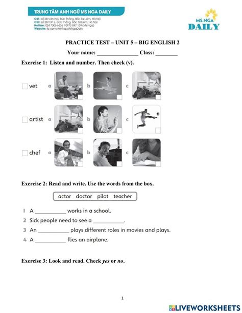 Unit 5 Practice Test Interactive Worksheet Live Worksheets