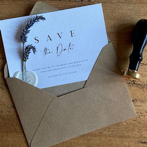 Modern Save The Date Wedding Cards Classic Wedding Postcards