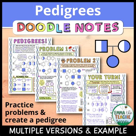 How To Teach Pedigree Charts Lesson Activities Emmatheteachie Blog