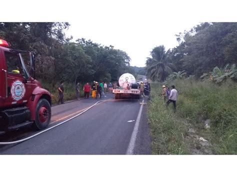 Se Incendia Pipa De Gas LP