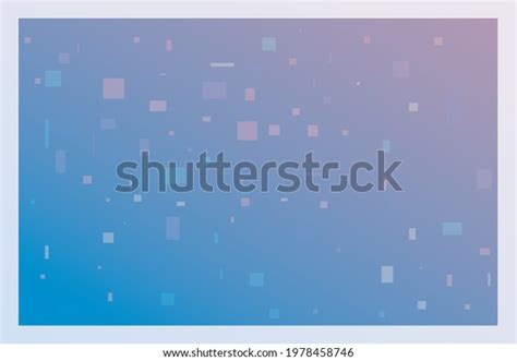 Rectangular Random Shape Color Cover Background Stock Vector Royalty