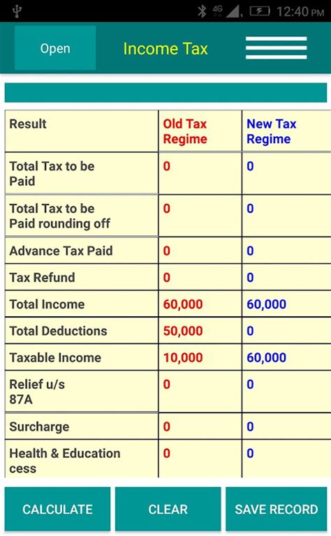 Income Tax Calculator Apk For Android Download