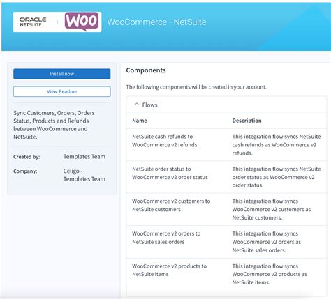 Install The Woocommerce Netsuite Quickstart Integration Template Celigo Help Center