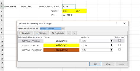 Excel 2016 Conditional Formatting An Entire Row Stack Overflow