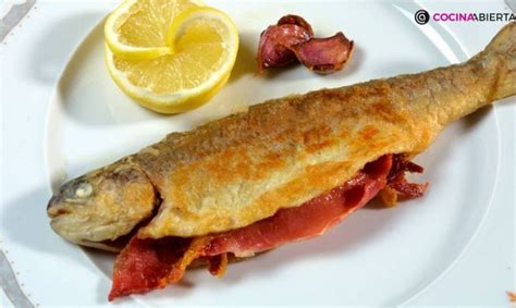 Truchas con jamón