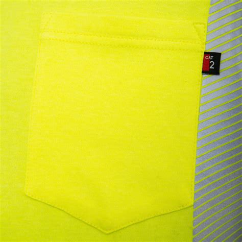 Flamesafe Workwear Hi Vis Fr T Shirt Ansi Class 3 Cat2 — Safety Vests