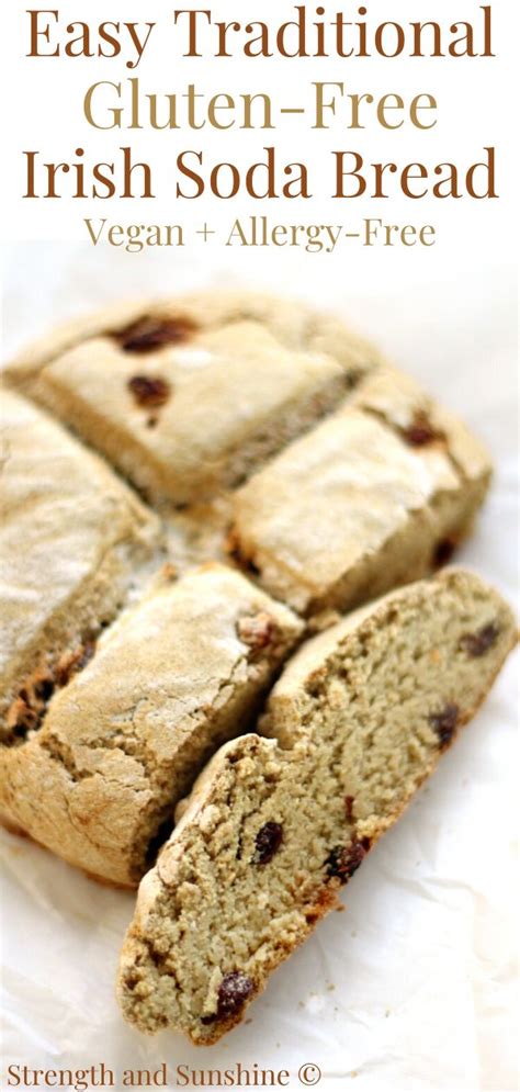 Easy Traditional Gluten Free Irish Soda Bread Vegan Allergy Free