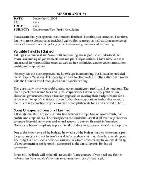 24 Business Memo Examples To Download