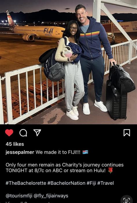 Jesse Palmers Post Rthebachelor