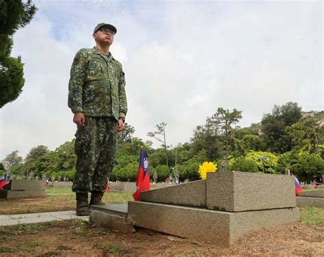 823戰役65週年追思祭悼典禮（3）圖 中央通訊社 Line Today