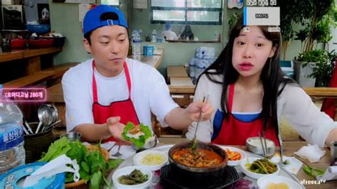 [캐치]느타리랑 전남 광양여행 정어리쌈밥 맛집탐방먹방 아프리카tv Vod