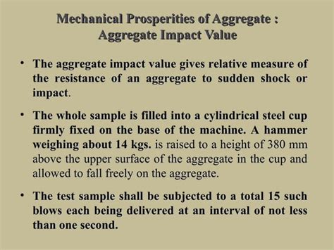 Aggregates Of Concrete PPT Geology Science