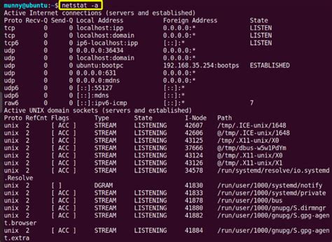 The Netstat Command In Linux Practical Examples