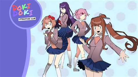 Doki Doki Literature Club In My Art Style By Efabn86yt On Newgrounds