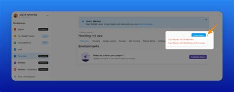 Weweb On Linkedin Did You Know Theres A Safe Mode In Weweb 🤔 If You