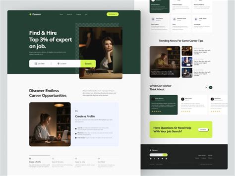 Uidesign Uxdesign Jobportal Webdesign Careergrowth Designshowcase Creativedesign