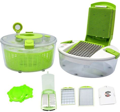 Фрукто-овощерезка для овощей и фруктов Salad Chef с контейнером ...