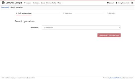 batch operation