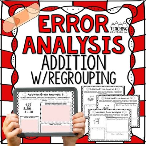 Free Addition Error Analysis Regrouping Critical Thinking Enrichment