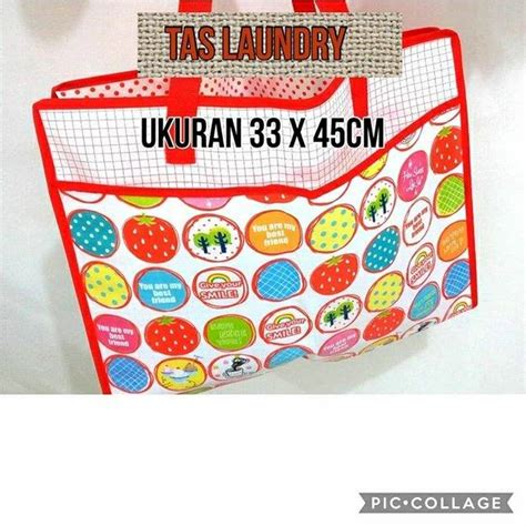Jual Tas Laundry Bahan Mmt Karakter Ukuran 33x45 Shopee Indonesia