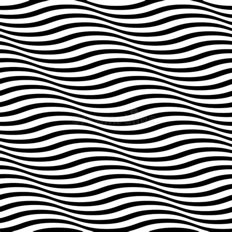 Wavy Seamless Pattern Stock Vector Illustration Of Creative 158049769