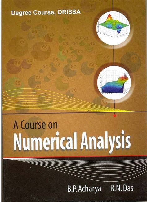 A Course On Numerical Analysis at Rs piece मथमटकल कतब मथमटकल बकस गणतय