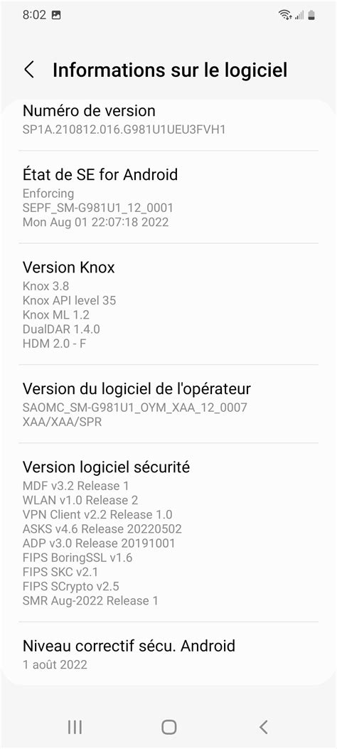 Gestionnaire de carte sim absent - Samsung Community