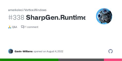 sharpgen runtimeobject release · amerkoleci vortice windows