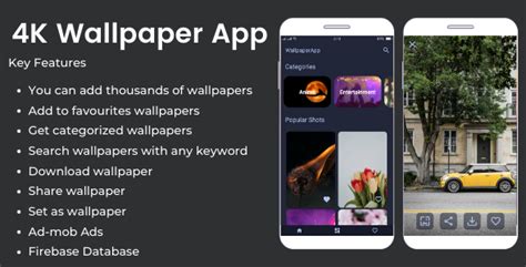 4khd Wallpaper Android App Admin App By Quickstartapps Codecanyon