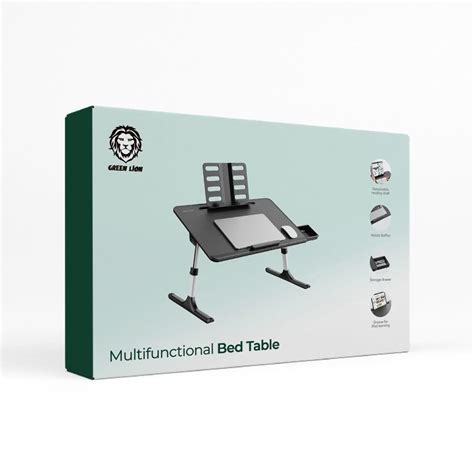 میز تخت چند منظوره گرین Green Multifunctional Bed Table Gl Dsk03 گرین