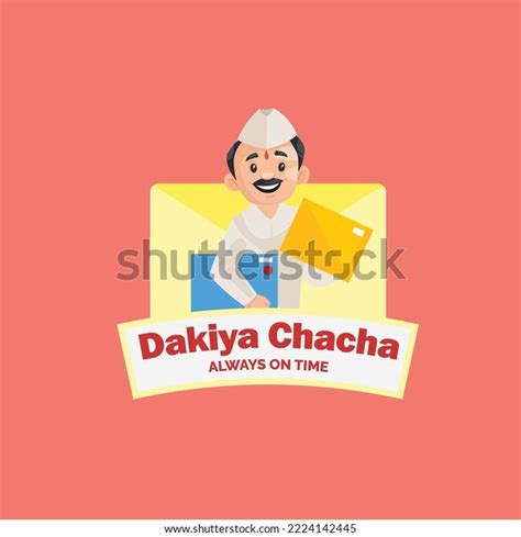 Dakiya Chacha Always On Time Vector Stock Vector Royalty Free