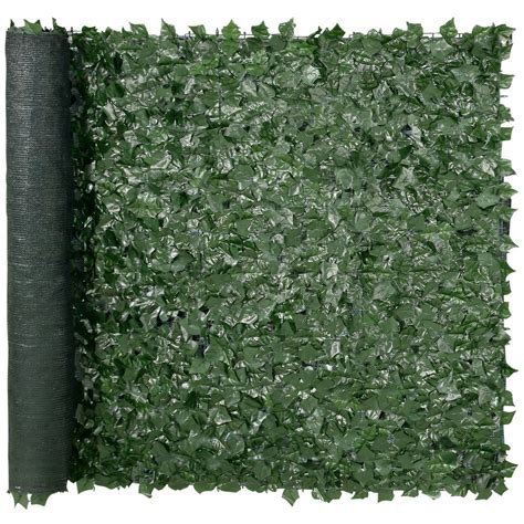 Vevor Ivy Privacy Fence 59 X 98 In Artificial Green Wall Screen