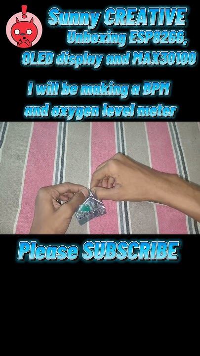 Unboxing Esp8266 Oled And Max30100 Module For Diy Bpm And Oxygen