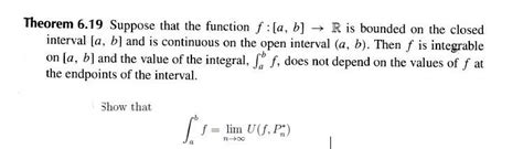 solved theorem 6 19 suppose that the function f [a b] → r